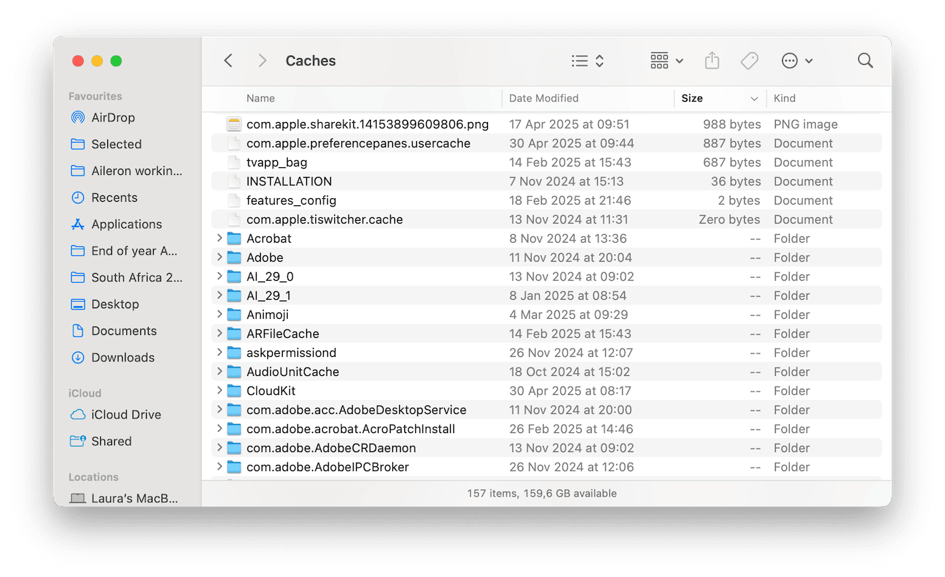 Is it safe to delete all cache files on Mac?